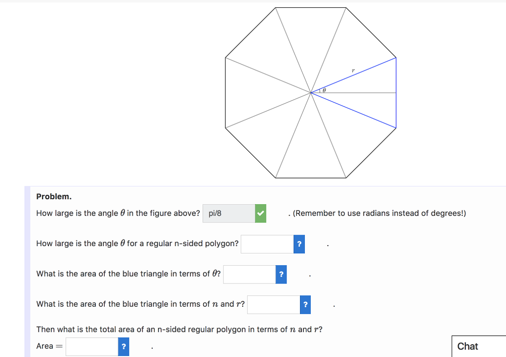 Solved Problem. How large is the angle θ in the figure | Chegg.com