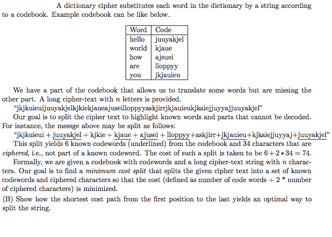 Algorithms - Convert String to Graph (deciphering | Chegg.com