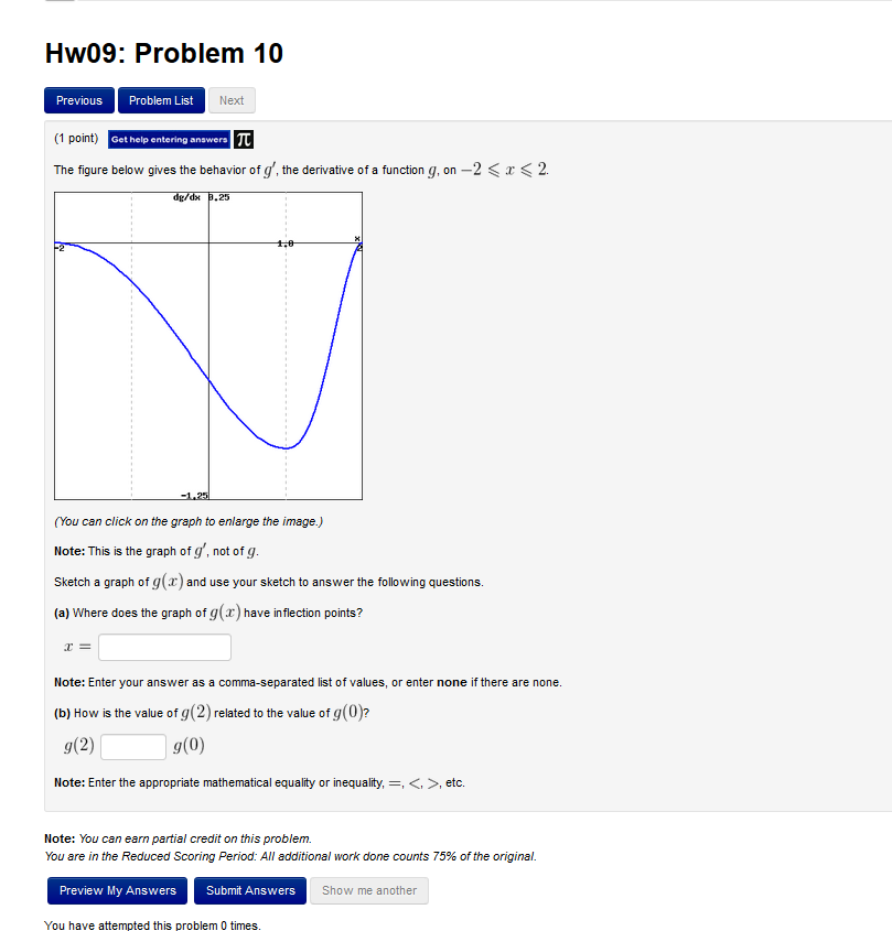Solved Hw09: Problem 10 Previous Problem List Nkxt (1 point) | Chegg.com