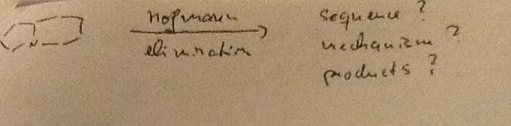 Solved What is the mechanism of this Hofmann elimination? | Chegg.com