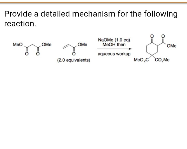 Solved Provide a detailed mechanism for the following | Chegg.com