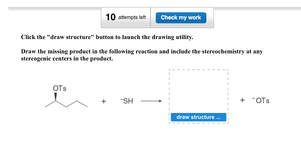 Solved 10 attempts left Check my work Click the "draw | Chegg.com