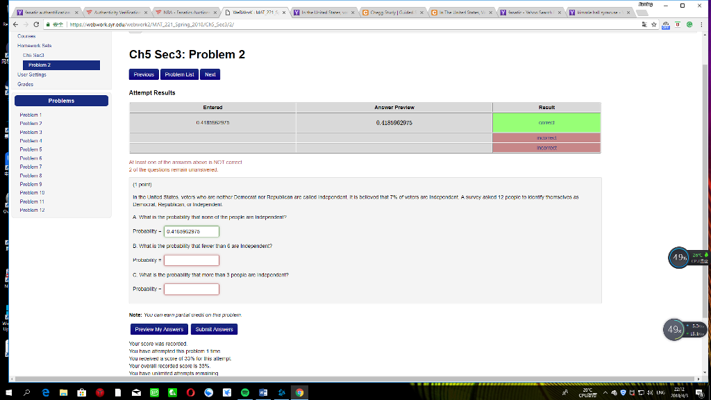 Statistics and probability Archive | April 03 2018 | Chegg.com