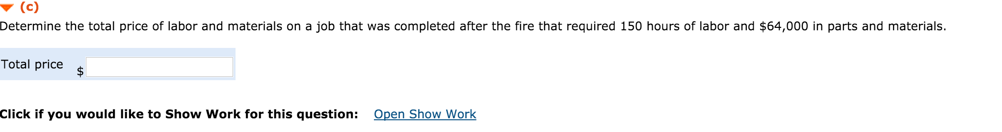 Solved Exercise 8-10 (Part Level Submission Wasson's Classic | Chegg.com
