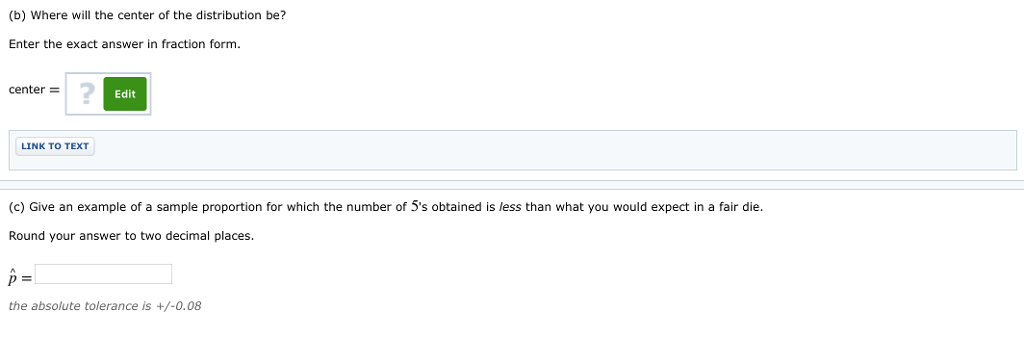 Solved Chapter 4, Section 2, Exercise 078abcde Rolling Dice | Chegg.com
