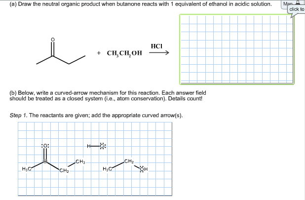 Solved Draw the neutral organic product when butanone reacts | Chegg.com