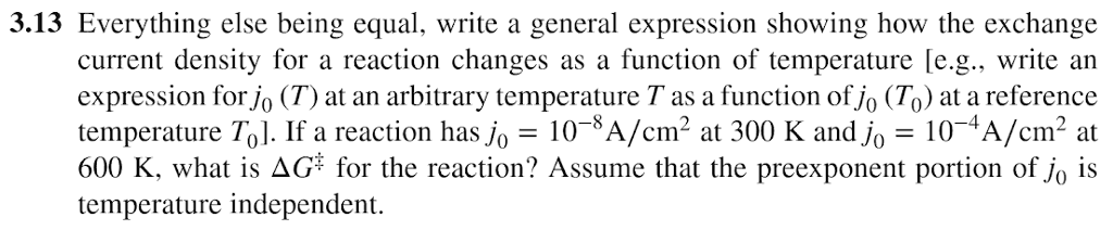 Solved 3.13 Everything else being equal, write a general | Chegg.com