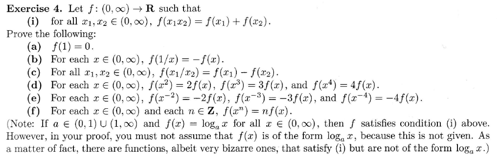 Solved Let f: (0, infinity) Rightarrow R such that for ail | Chegg.com Solved Let f: (0, infinity) Rightarrow R such that for ail | Chegg.com