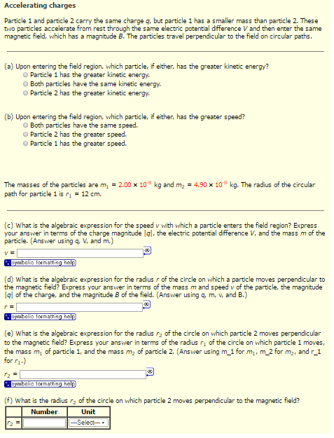 Solved Particle 1 and particle 2 carry the same charge q, | Chegg.com