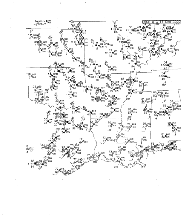 Weather Map Analysis Lab 33 Answers - United States Map