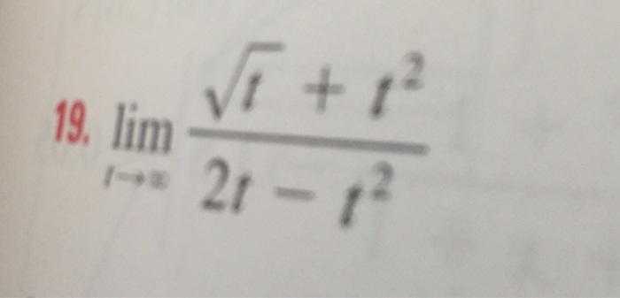 Solved calculus - limits at infinity and horizontal | Chegg.com