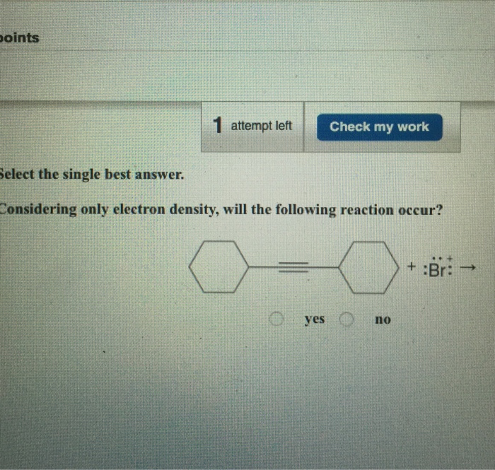 Solved Considering Only Electron Density Will The Following