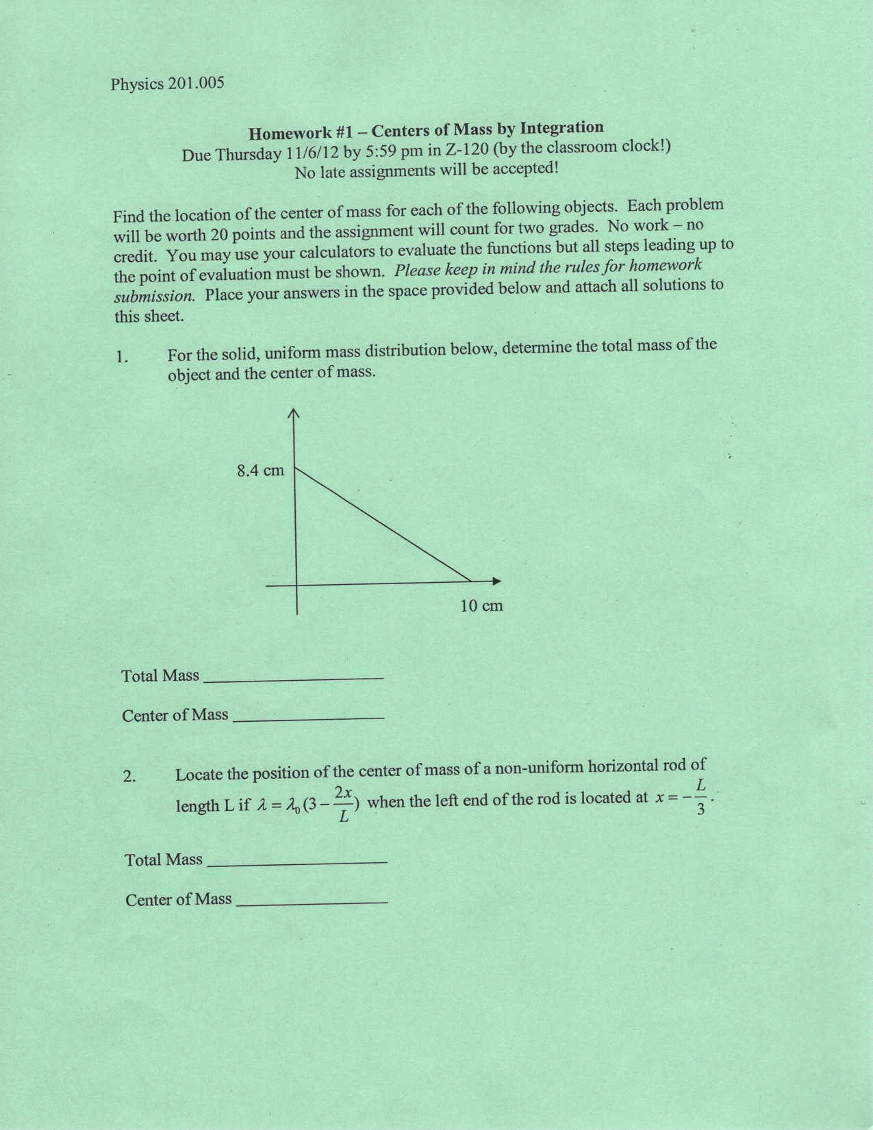 Solved I need help with this physics homework assignment I | Chegg.com