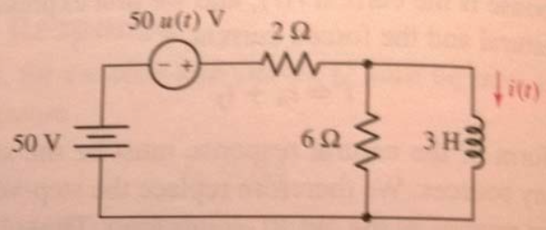 Solved Determine i(t) in the circuit below for all values of | Chegg.com