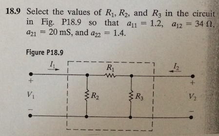 Solved Select the values of R1, R2 and R3 in the circuit in | Chegg.com