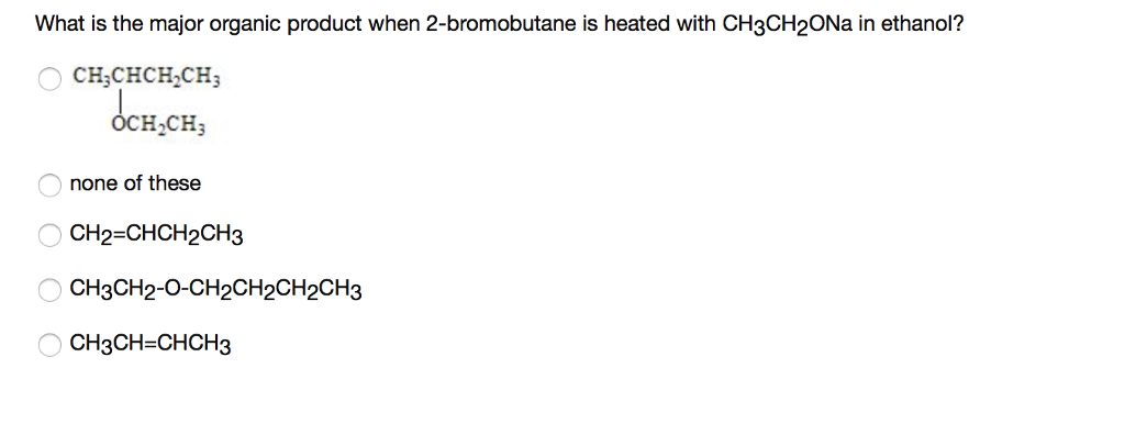 Solved Which of the following reactions would yield | Chegg.com