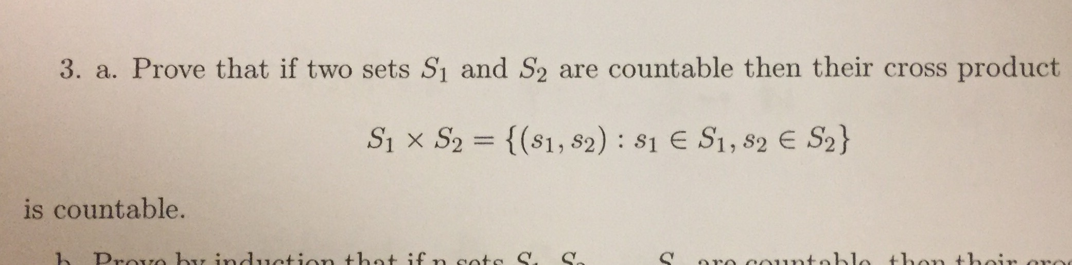 Solved Prove that if two sets S_1 and S_2 are countable then | Chegg.com