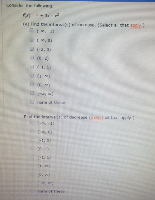 Solved Find the critical numbers of the function. f(x) = x3 | Chegg.com