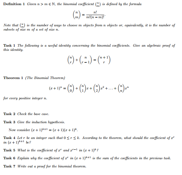 Solved Task 3 Give the induction hypothesis. Now consider | Chegg.com