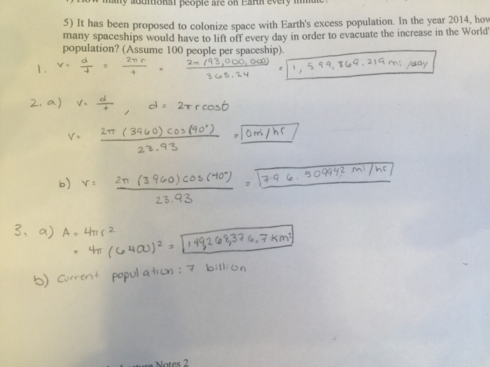 Solved 1) The Earth makes one complete revolution about the | Chegg.com