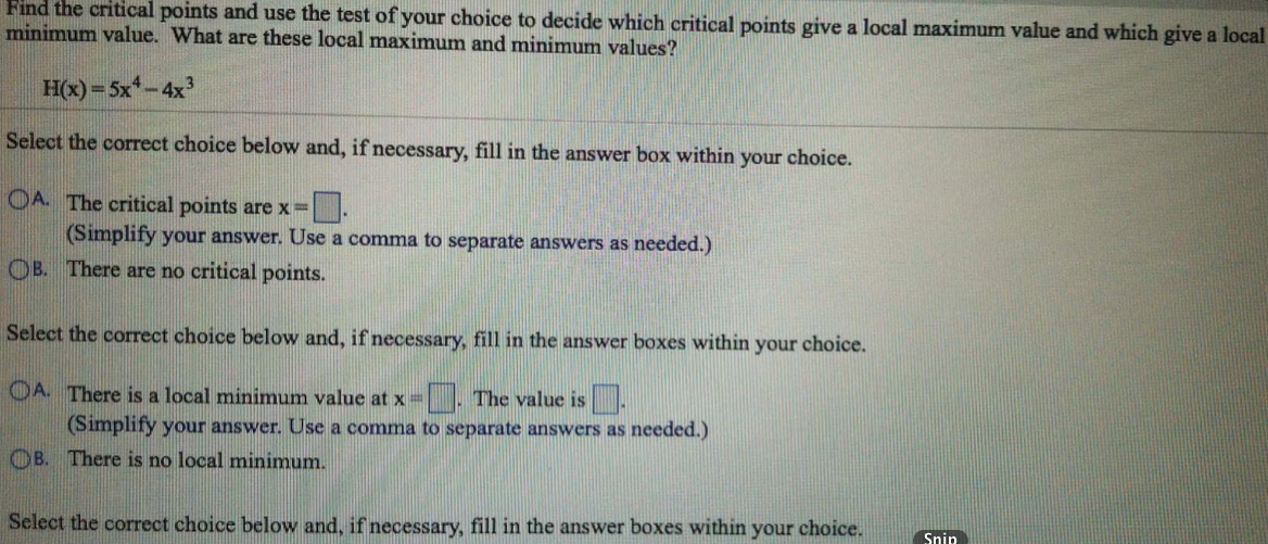 Solved Find, if possible, the (global) maximum and minimum | Chegg.com