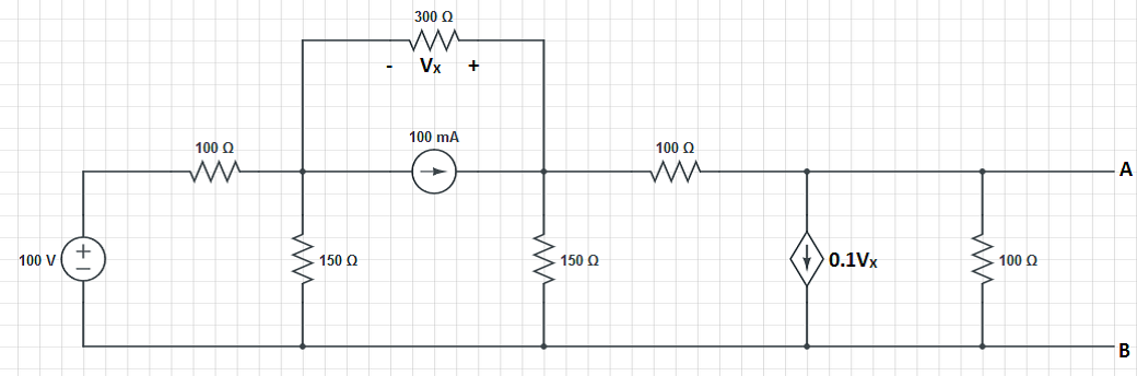 Solved Develop a netlist (text file) using SPICE to find the | Chegg.com