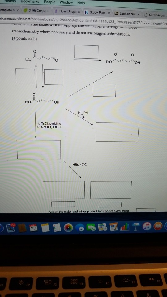 Solved Section 4 Please propose a synthetic pathway to | Chegg.com