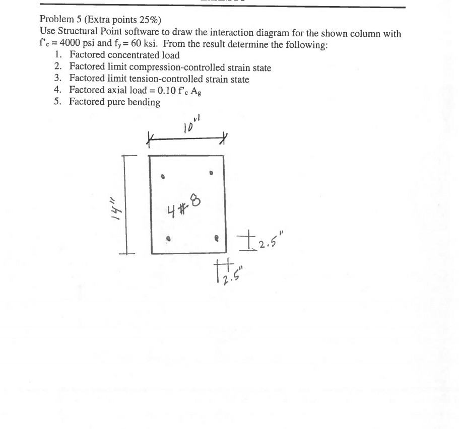 Solved Problem 5 (Extra points 25%) Use Structural Point | Chegg.com