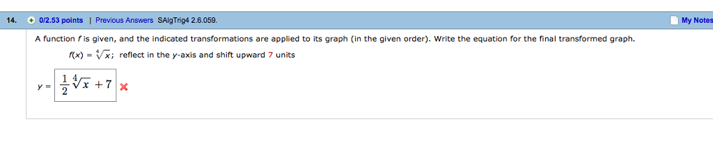 Solved A Function F Is Given And The Indicated