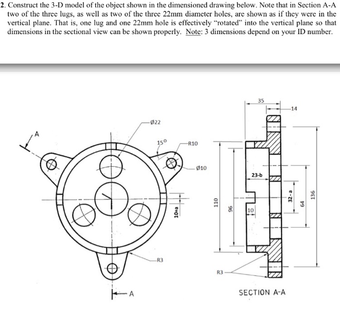 Solved Please draw this drawing and show me the dimensions i | Chegg.com