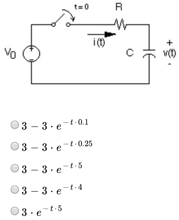 Solved The circuit is in equilibrium for t