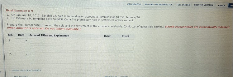Solved CALCULATOR MESSAGE NY INSTRUCTOR FULL SCREEN PRINTER | Chegg.com