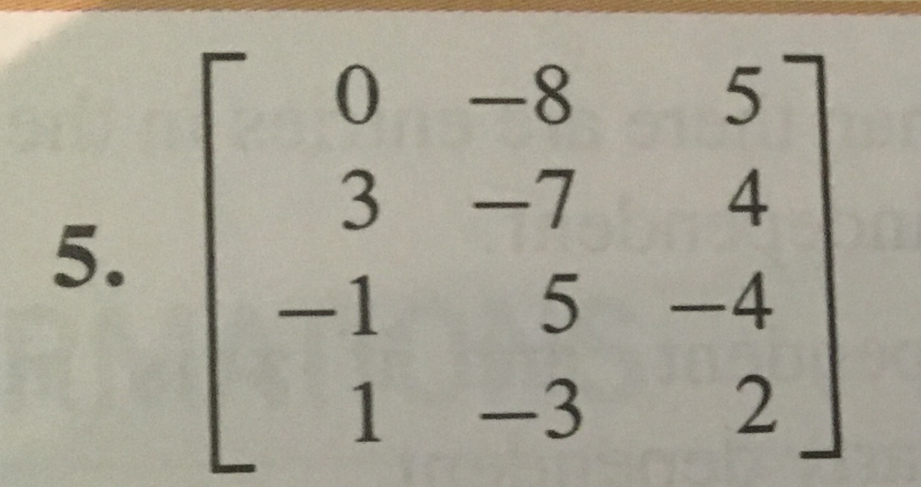 Solved Determine if the columns of the matrix form a | Chegg.com