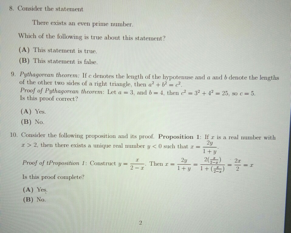Solved onsider the statement There exists an even prime | Chegg.com Solved onsider the statement There exists an even prime | Chegg.com