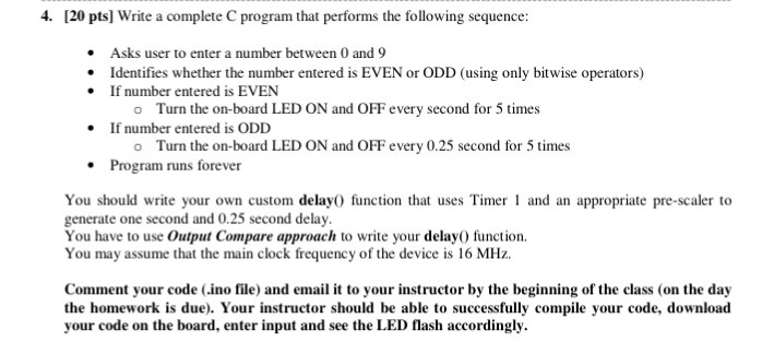 Solved What would this code look like in arduino using | Chegg.com