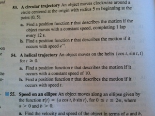 Solved A circular trajectory An object moves clockwise | Chegg.com