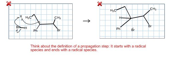 Solved Draw the mechanism arrows for both propagation steps | Chegg.com