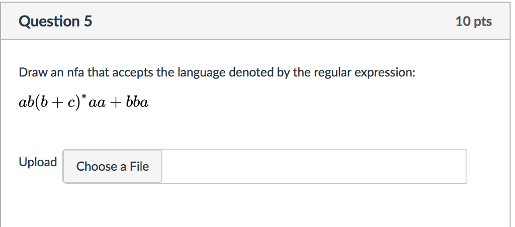 Solved Draw an nfa that accepts the language denoted by the | Chegg.com