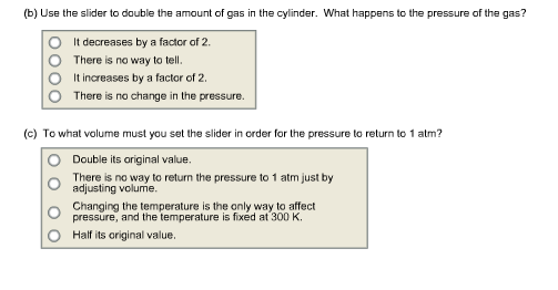 Solved A cylinder with a movable piston contains an ideal | Chegg.com