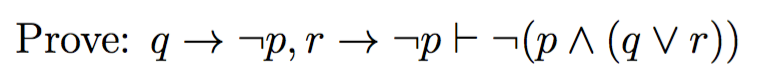 Solved Using Natural Deduction for Propositional Logic. With | Chegg.com
