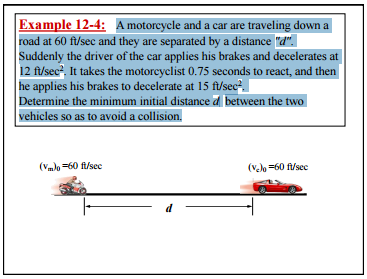 A motorcycle and a car are traveling down a road at | Chegg.com