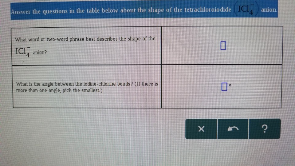 Solved Answer the questions in the table below about the | Chegg.com