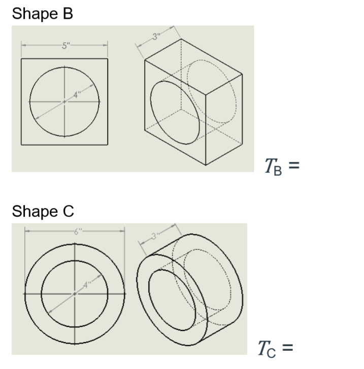 Solved 21) Use Chvorinov's Rule to determine the | Chegg.com