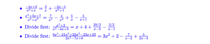 Solved 6. Use partial fraction decomposition to break down | Chegg.com
