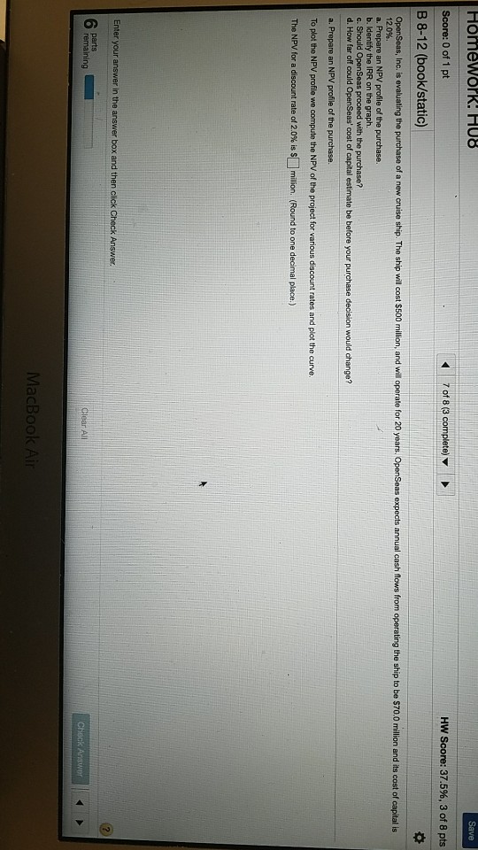 Solved Homework H08 Score 0 Of 1 Pt B 8 12 Book Static Hw