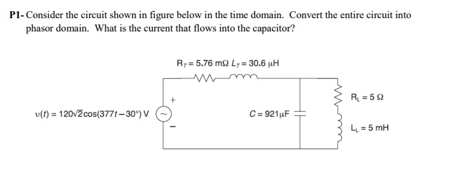 Solved Consider the circuit shown in figure below in the | Chegg.com