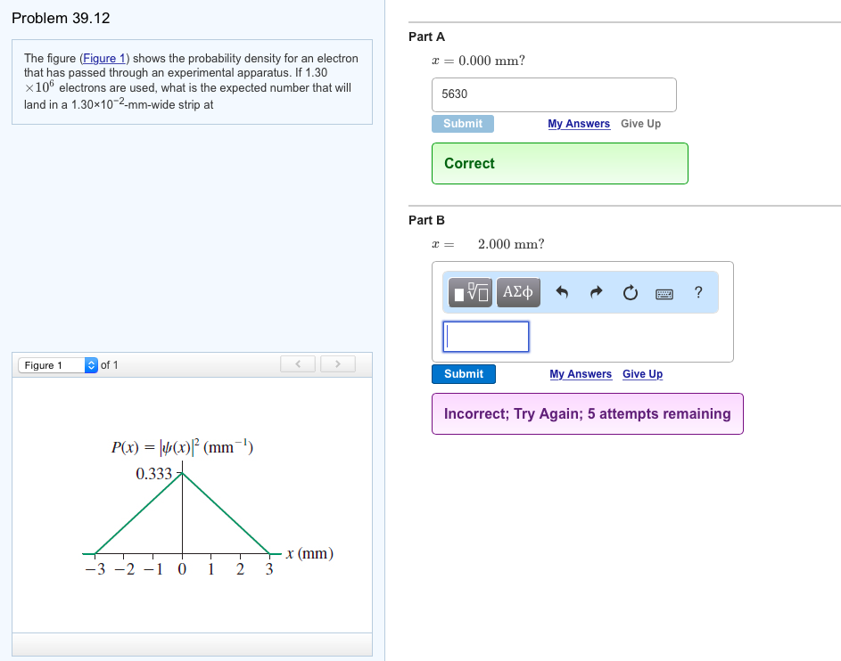 Solved Problem 39.14 The figure (Figure 1) is a graph of | Chegg.com
