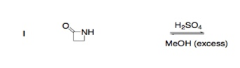 Solved H2SO4 NH MeOH (excess) | Chegg.com