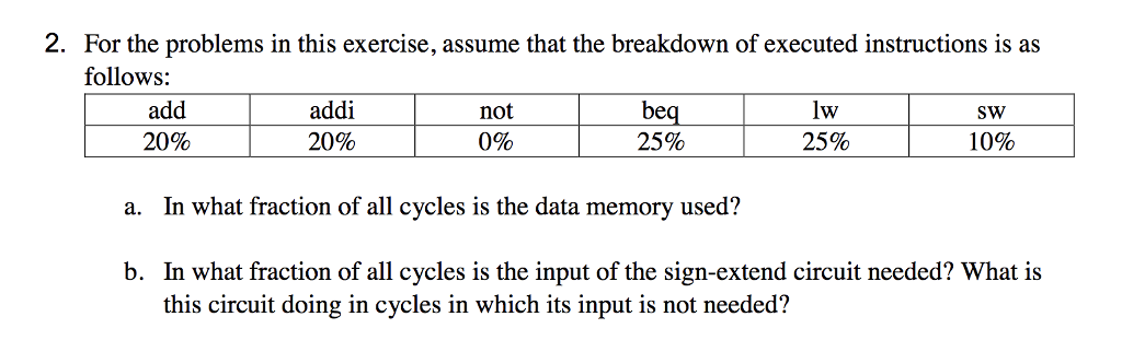 Solved 2. For the problems in this exercise, assume that the | Chegg.com
