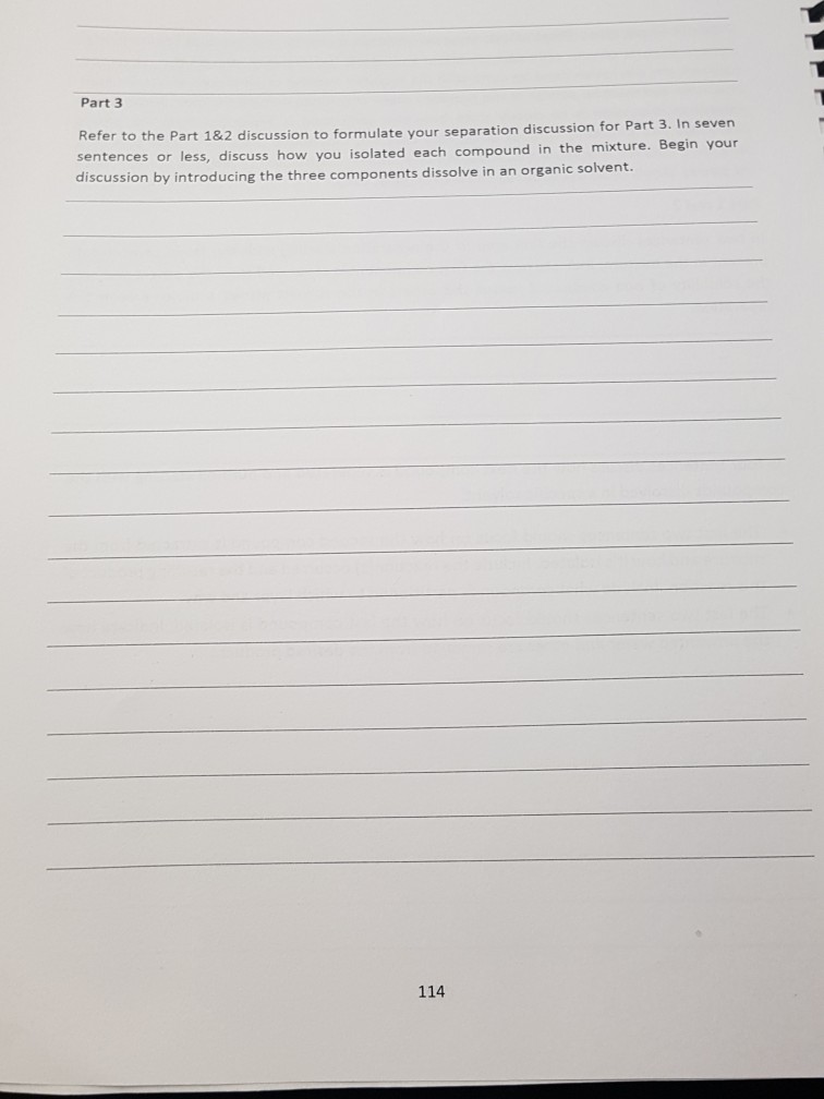 EXPERIMENT 4 ACID-BASE EXTRACTION INTRODUCTION A | Chegg.com